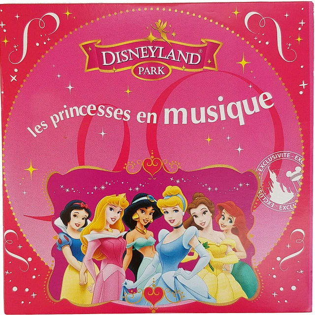 DISNEYLAND PARIS DISNEY Princess Music Audio CD DLP Resort Soundtrack ...