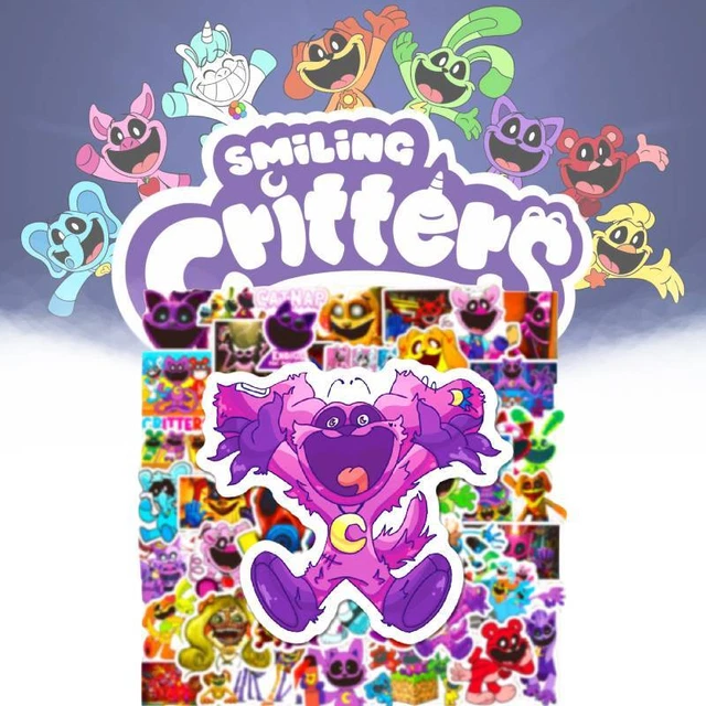 FUN AND QUIRKY Smiling Critters Animal Stiers For Car Laptop Phone ...