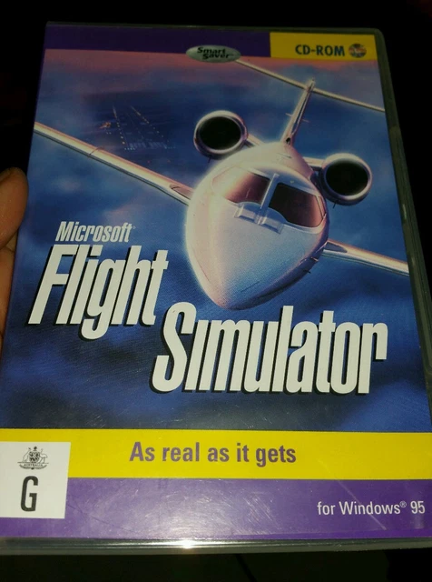 MICROSOFT FLIGHT SIMULATOR for Windows 95 PC GAME - FREE POST £10.76 ...
