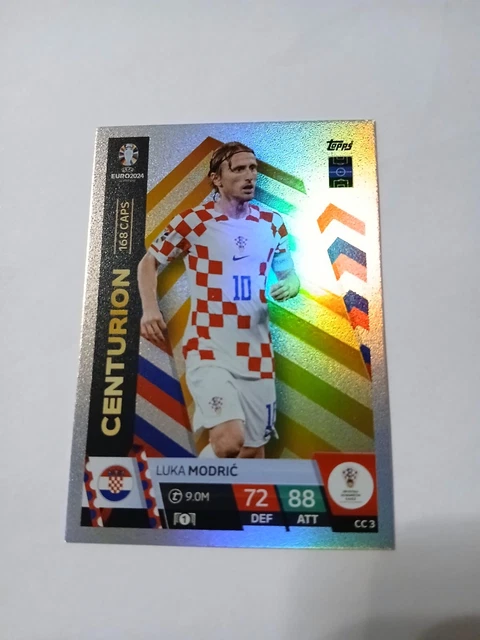 TRADING CARD LUKA Modric Croatia NEW £1.02 - PicClick UK