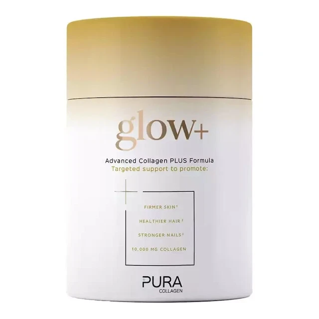 PURA COLLAGEN GLOW+ Advanced Collagen PLUS Formula - 284g- New & Sealed ...
