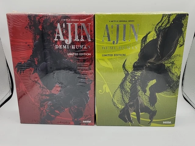 AJIN DEMI-HUMAN SEASON 1 + 2 limited premium collectors edition bluray ...