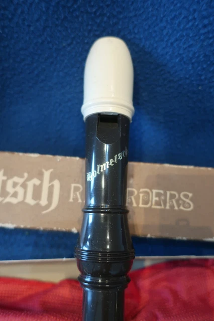 RARE VINTAGE PLASTIC DOLMETSCH DESCANT RECORDER & Original Box. £8.64 ...
