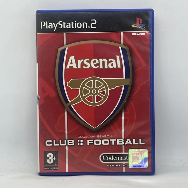 ARSENAL CLUB FOOTBALL Soccer PS2 Sony PlayStation Video Game Free Post ...