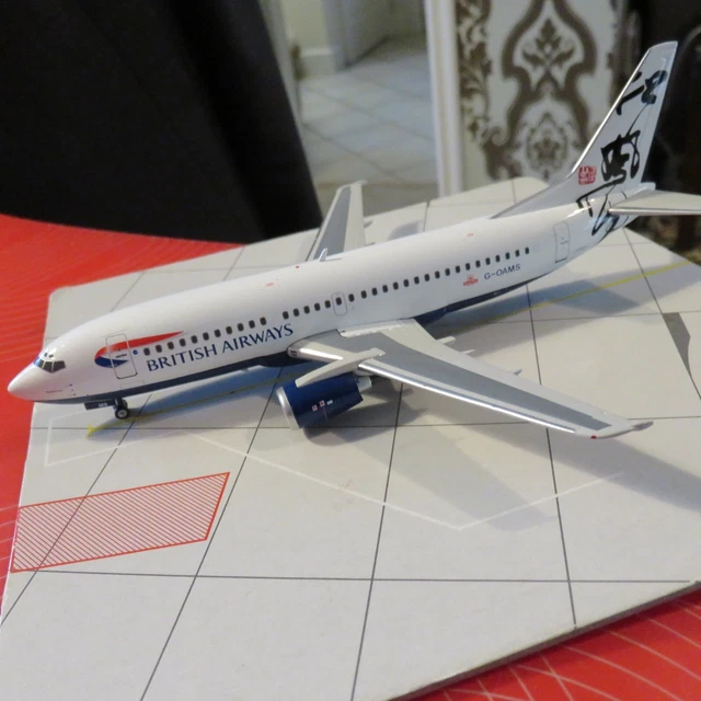 PHOENIX MODELS 1:200 British Airways Boeing 737-37Q reg G-OAMS EUR 44 ...