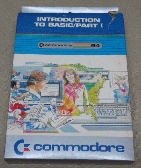 VINTAGE COMMODORE 64 Introduction To Basic Part 1 Software $9.99 - PicClick