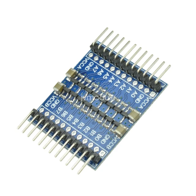 8-CHANNEL IIC UART SPI TTL Logic Level Converter Bi-Directional Module ...