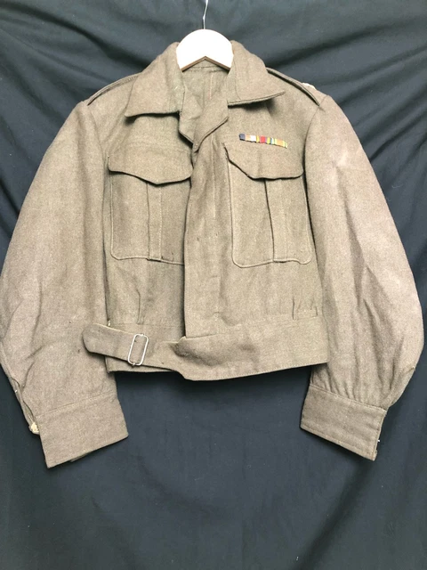 ORIGINAL WW2 BRITISH Army Battledress Blouse - Officers - Major - Size ...