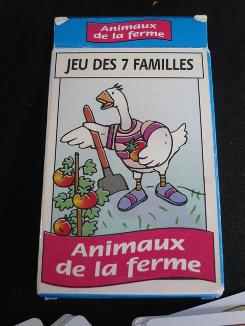 CARTES ! JEU des 7 Familles ! Animaux de la Ferme ! EUR 7,00 - PicClick FR