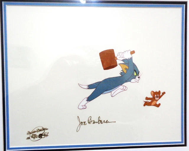 TOM AND JERRY The Movie 1992 - Original Production Cel - Signed by Joe ...
