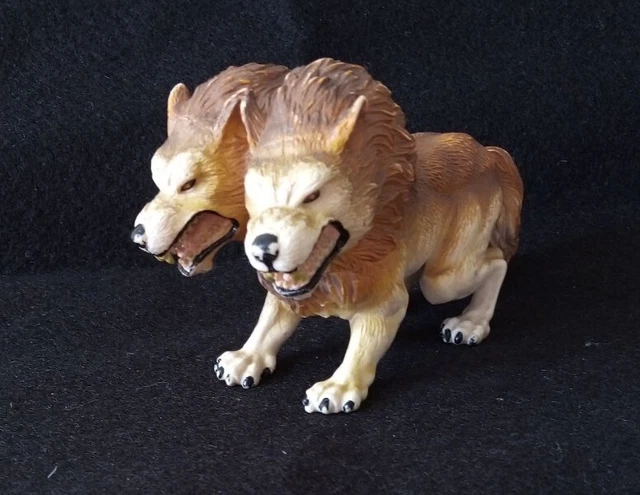 TOWER OF DOOM 2 Headed Wolf Medieval Mythical £6.00 - PicClick UK