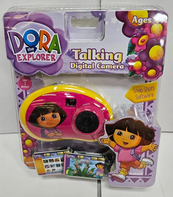 DORA THE EXPLORER Talking Digital Camera Kids Gift, Party Favor Purple ...