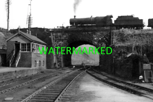 NEATH RIVERSIDE STATION+SIGNALBOX View. 5Th Sept 1950 . 8X11. A4 £6.49 ...