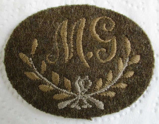 BRITISH ARMY:&MACHINE GUNNER PROFICIENCY BADGE" (Embroidered, 1940s ...