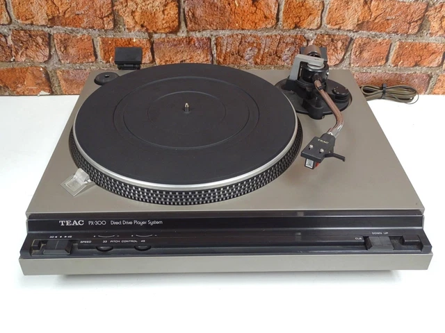 TEAC PX-300 VINTAGE Direct Drive 2 Speed Vintage Record Deck Turntable ...