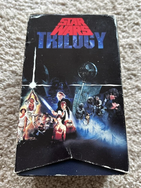 STAR WARS TRILOGY CBS Fox VHS Box Set (1992) EUR 14,09 - PicClick FR