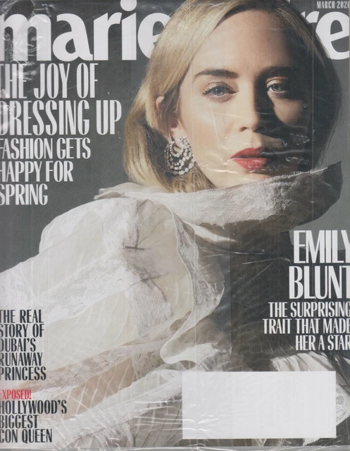MARIE CLAIRE MARS 2020 Emily Blunt - Le trait surprenant qui a fait d ...