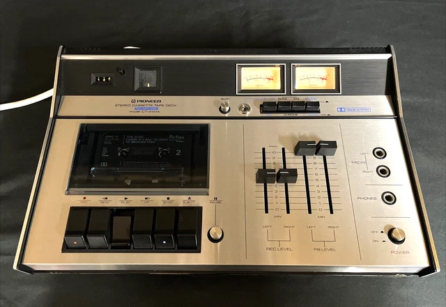 PIONEER CT-4141A TOP Loading Vintage Cassette Deck Made in Japan ...