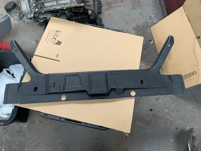 MERCEDES W124 COUPE Rear Panel Interior Boot Plastic Cover 1246942325 £ ...