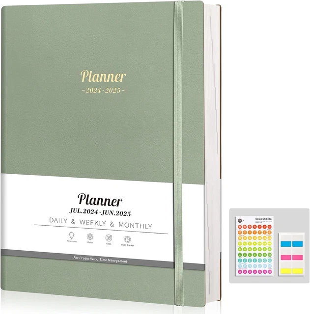 PLANNER 2024-2025 ACADEMIC Planner July 2024 - June 2025 Weekly Monthly ...