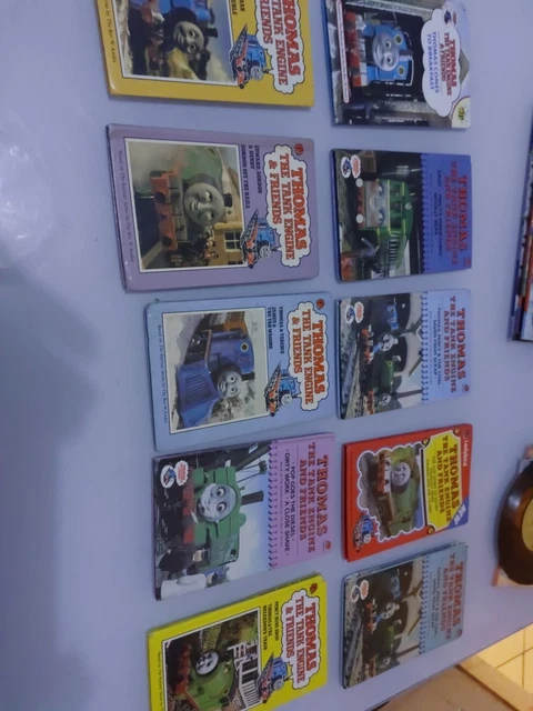 10 THOMAS THE TANK ENGINE Original Ladybird Books Vintage Bundle £12.98 ...