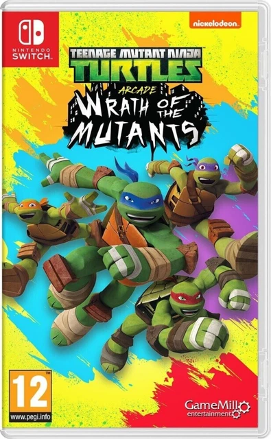 TEENAGE MUTANT NINJA Turtles TMNT Arcade Wrath Of The Mutants SWITCH ...