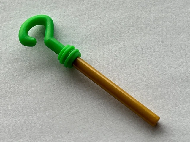 LEGO MINIFIGURE CANE Handle Curved Riddler Question Mark 27146 / Set ...