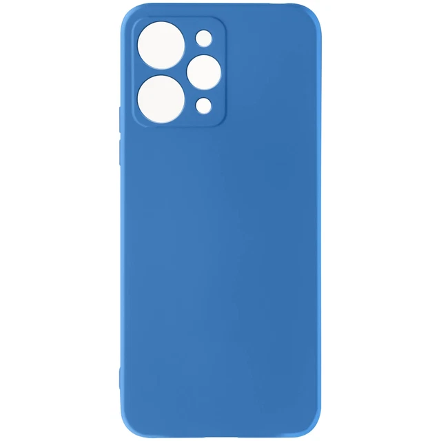 COVER PER XIAOMI Redmi 12 semi-rigida soft-touch serie Fast Cover blu ...