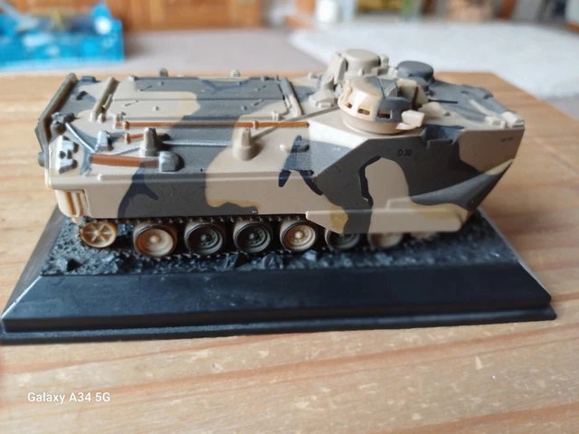 DEAGOSTINI DIECAST 1:72 Modello AAV-7A1 Veicolo Anfibio Assault US ...