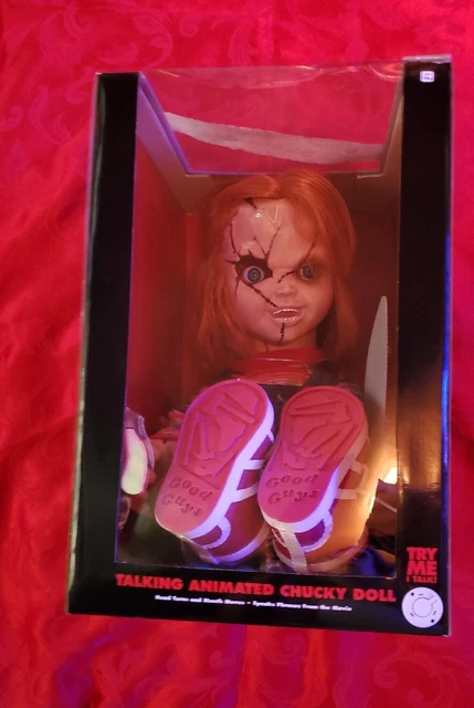 24& BRIDE OF Chucky Animated Talking Chucky Doll ,Spencer's Gifts USA £ ... 24& BRIDE OF Chucky Animated Talking Chucky Doll ,Spencer's Gifts USA £ ...