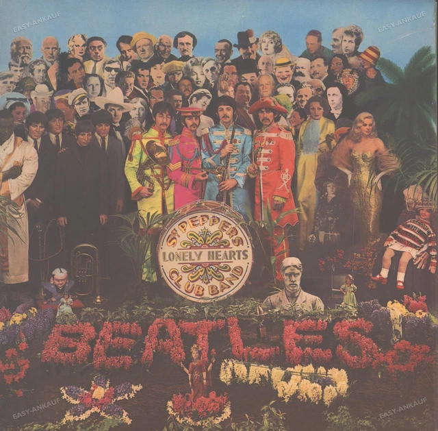 THE BEATLES - Sgt Peppers Lonely Hearts Club Band UK LP 1978 (VG+/VG ...