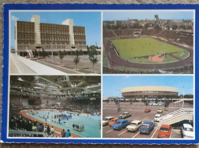 BUDAPEST MULTIVIEW POSTCARD Nepstadion Nep Stadium Ferenc Puskas £1.99 ...