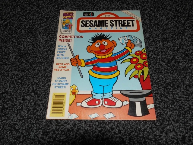 MARVEL COMIC CTW SESAME STREET MAGAZINE No.42 23rd APRIL 1993 £7.00 ...