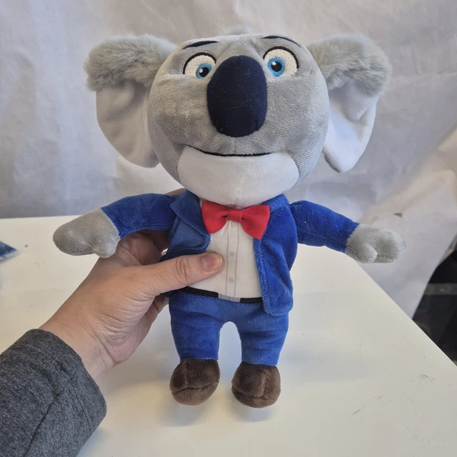 SING 2 BUSTER Moon Koala 11" Plush Soft Toy Whitehouse Leisure Movie ...