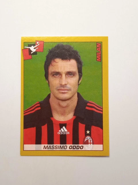 MASSIMO ODDO ITALIA Ac.milan Rare Update Sticker Calciatori 2011 Panini ...