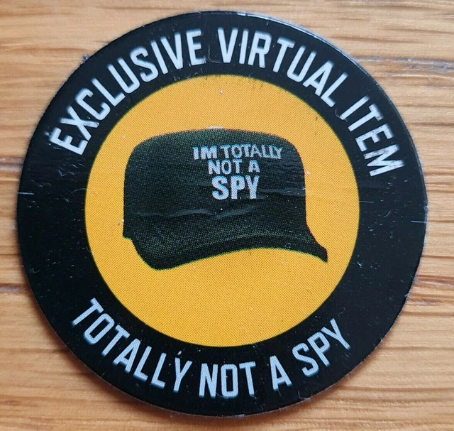 ROBLOX TOTALLY NOT A SPY exclusive virtual CODE - IMMEDIATE delivery £1 ...