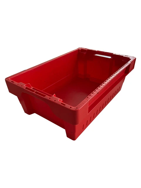 TRANSPORTBOX LAGERBOX ROT 600x400x200mm EFB642 SSI Schäfer Stapelbox ...