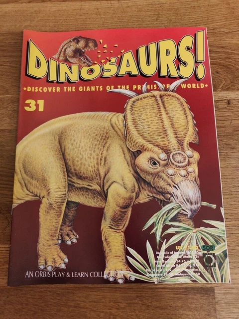 MAGAZINE - ORBIS Dinosaurs Discover... Prehistoric World Magazine Part ...