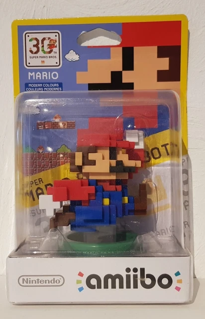 AMIIBO MARIO RETRO 8BIT Color Super Mario Bros EUR 35,00 - PicClick FR
