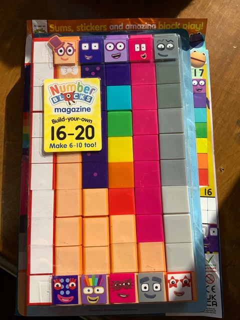 CBEEBIES NUMBERBLOCKS MAGAZINE #8 With Number Blocks £13.50 - PicClick UK