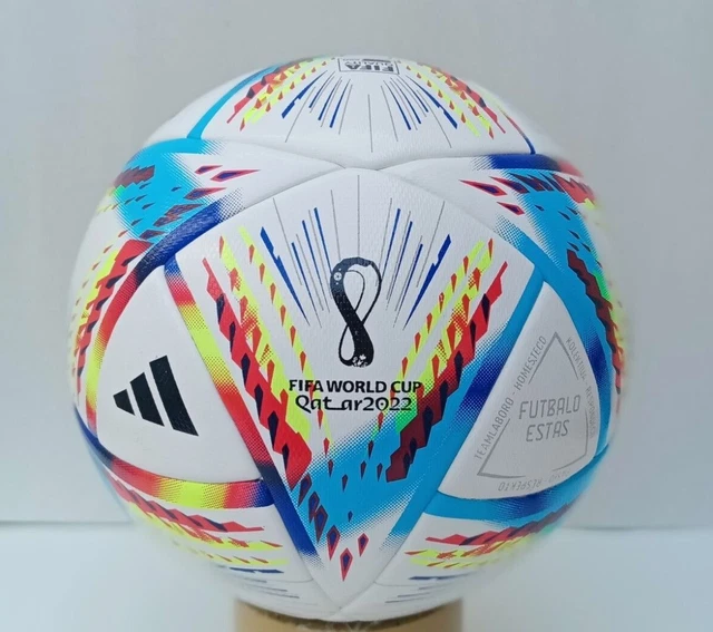 ADIDAS FIFA WORLD Cup Qatar 2022 Al Rihla Training Soccer Ball Size 5 ...