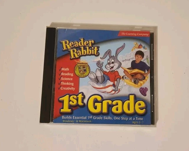 READER RABBIT'S 1ST Grade PC CD-ROM Game (The Learning Company, 1997 ...