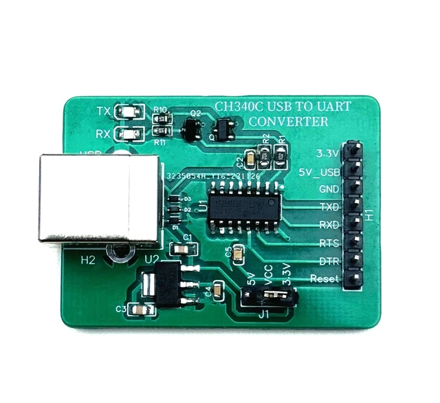 Usb To Ttl Uart Converter For Arduino And Microcontrollers 18 00