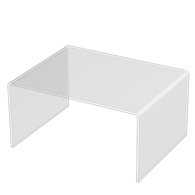 DISPLAY SHELVES FOR Ikea Kallax ,Acrylic Glass Insert Stand Riser ...
