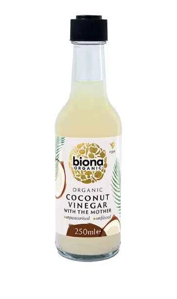 BIONA BIONA ORGANIC Coconut Vinegar with mother 250ml-1 Pack £6.78 ...