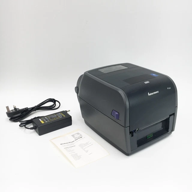 INTERMEC PC43T THERMAL USB Label Barcode Printer PSU With Power Supply ...