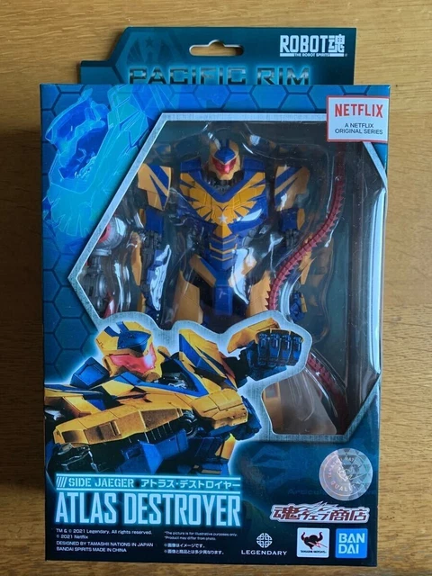 PACIFIC RIM THE Black SIDE JAEGER Atlas Destroyer Saber Cadena Juguete ...