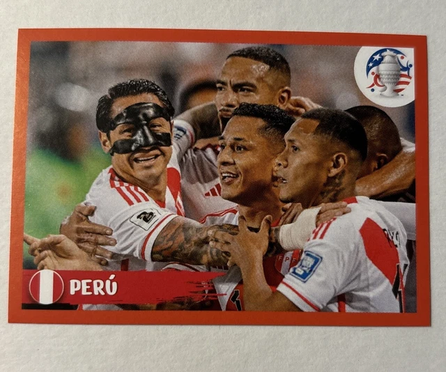 2024 PANINI COPA America Peru Red Parallel Sticker #Per2 $10.00 ...