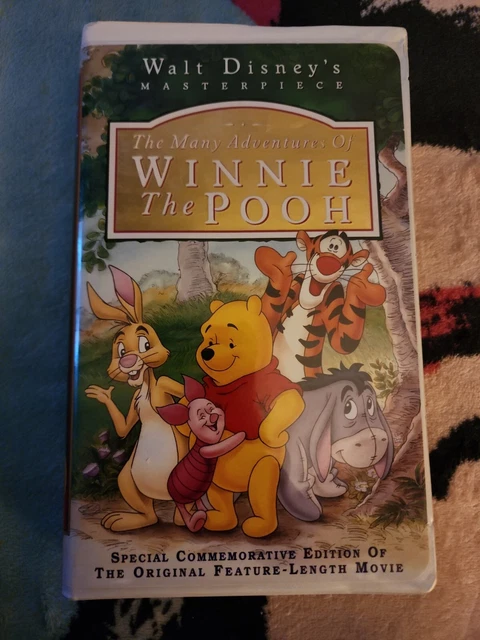 DISNEY'S THE MANY Adventures of Winnie the Pooh (VHS) $11.73 - PicClick AU