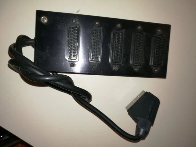 MULTI SOCKET 5 Multi Scart Doubler Dvd Decoder Socket £4.29 - PicClick UK